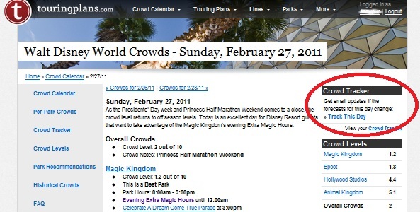 The Crowd Tracker: Get Email Updates When The Crowd Calendar Changes ...