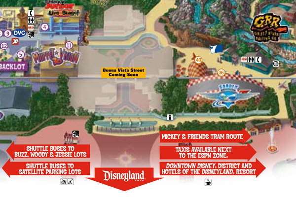 DCA Opens Temporary Entrance and Exit on 8/19/2011 | TouringPlans.com Blog