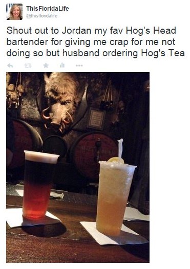 Menu Monday: The Specialty Drinks at Hog’s Head Pub at Universal ...