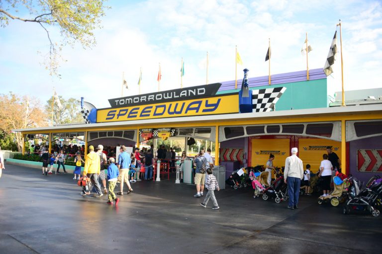 Everything You Need to Know About the Tomorrowland Speedway - Disney by ...