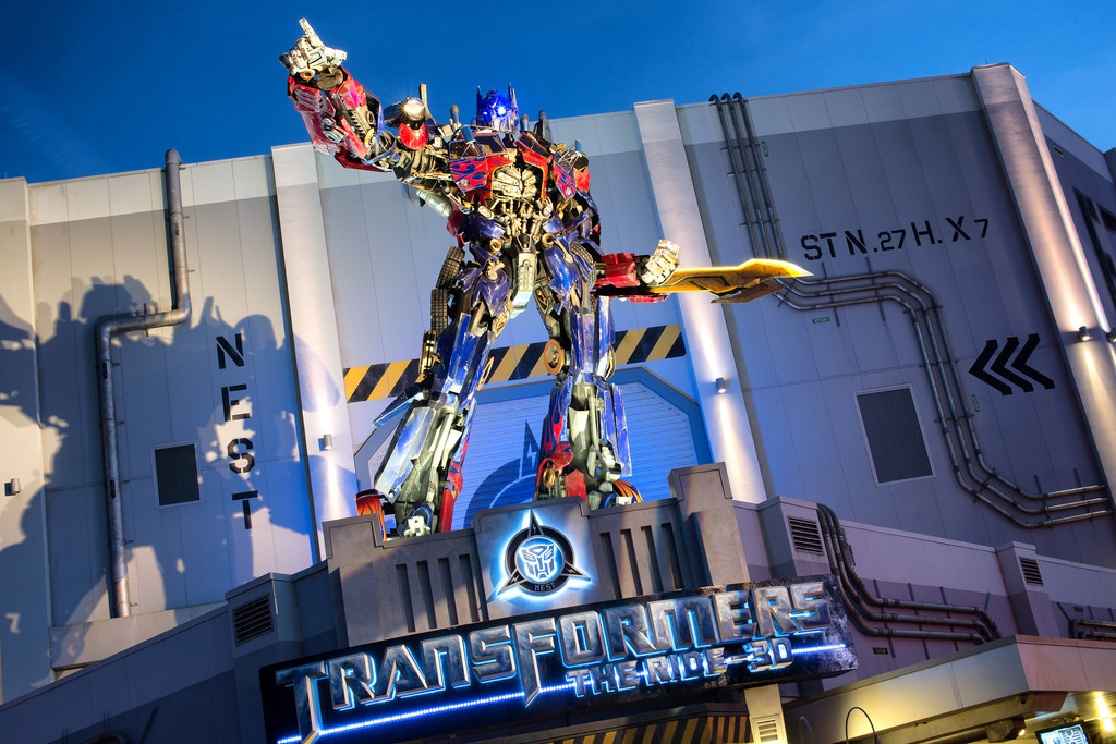 SATURDAY SIX: 6 Reasons We Love TRANSFORMERS THE RIDE-3D | TouringPlans ...