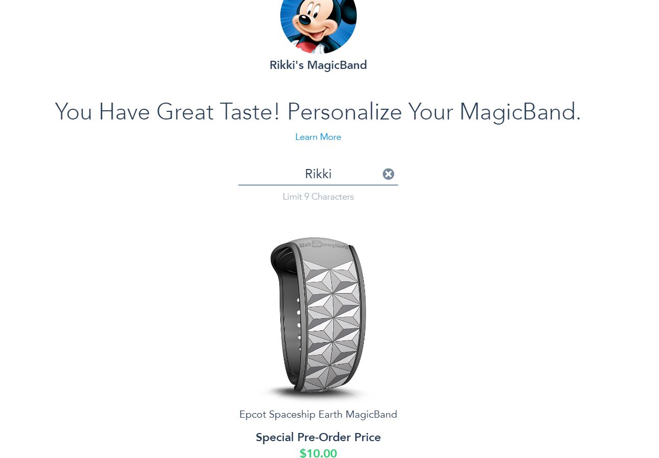 Step By Step Walk-Through Of Ordering New Upgraded MagicBands ...
