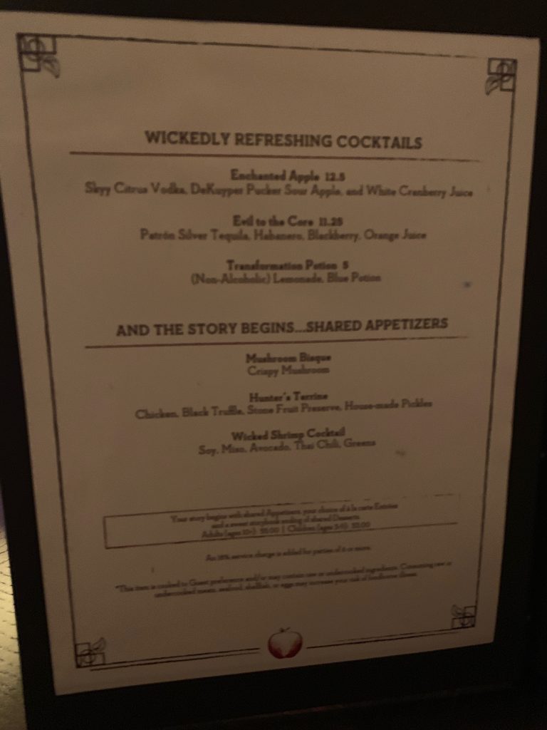 Character Dining for Adults – Storybook Dining at Artist Point ...