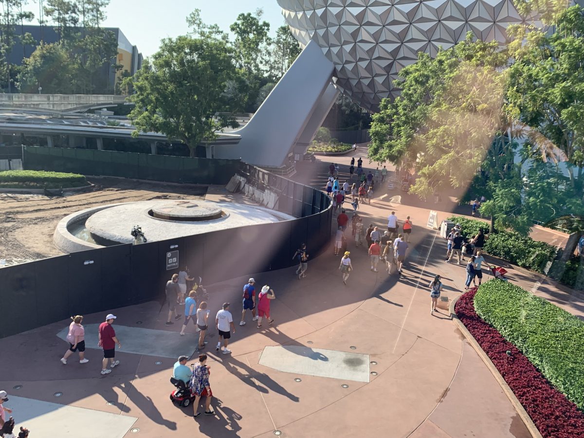 PHOTOS: Epcot Future World Construction Starts Quickly | TouringPlans ...