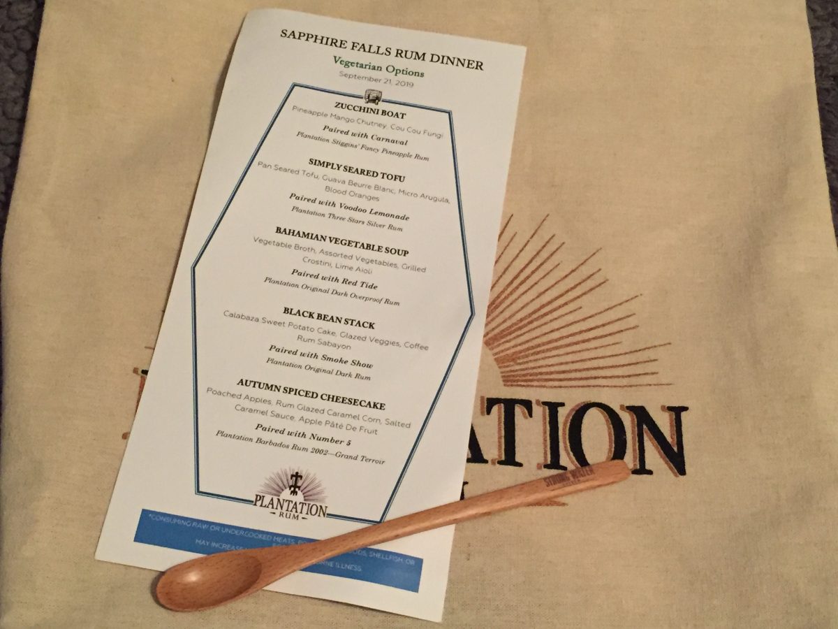 UNIVERSAL DINING: Rum Dinner at Loews Sapphire Falls Resort ...