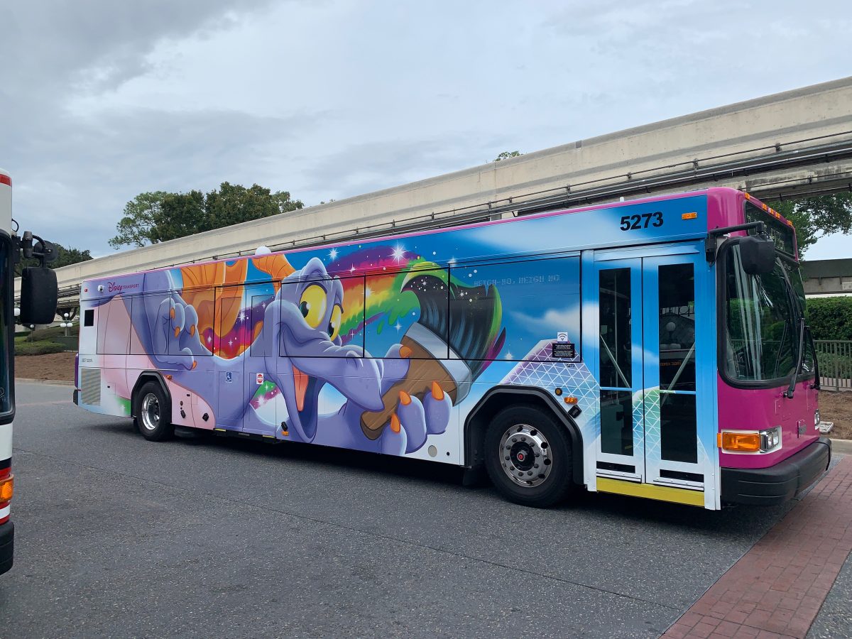 New Bus Wrap Designs Bring Cheer to Disney Transportation ...