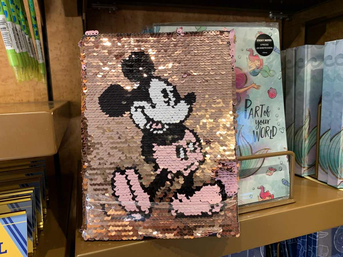 Reversible Sequin Notebook Changes Background Color | TouringPlans.com Blog