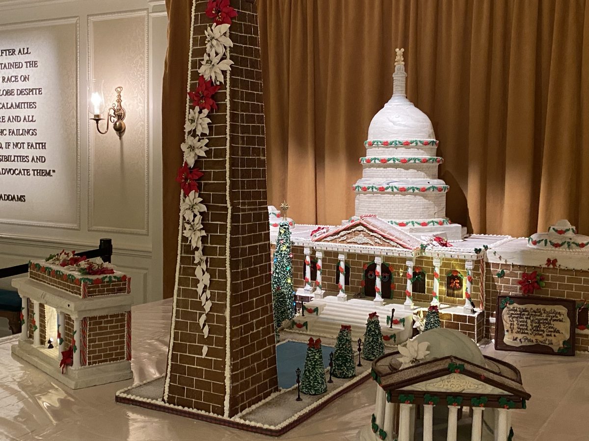 PHOTOS: Impressive Gingerbread Display at Epcot’s American Adventure ...