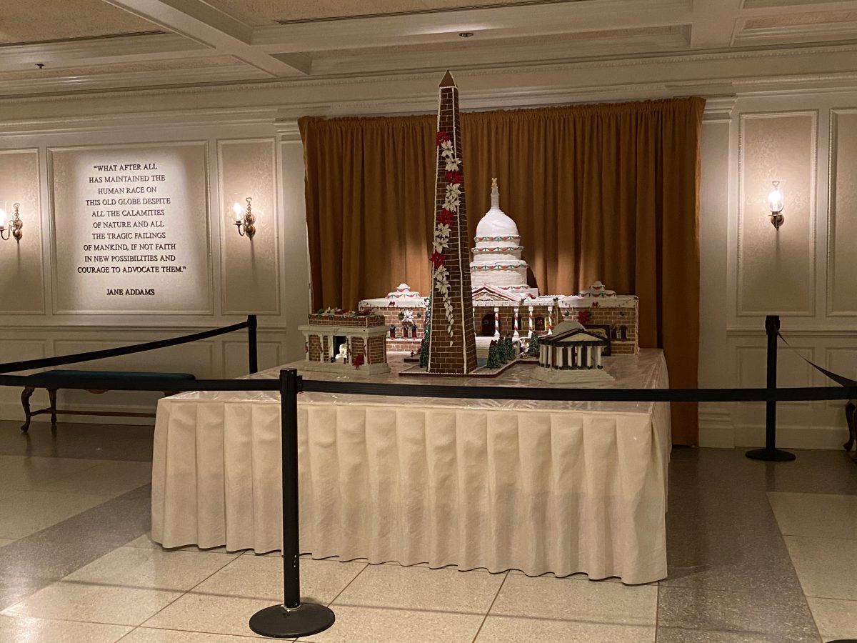 PHOTOS: Impressive Gingerbread Display at Epcot’s American Adventure ...