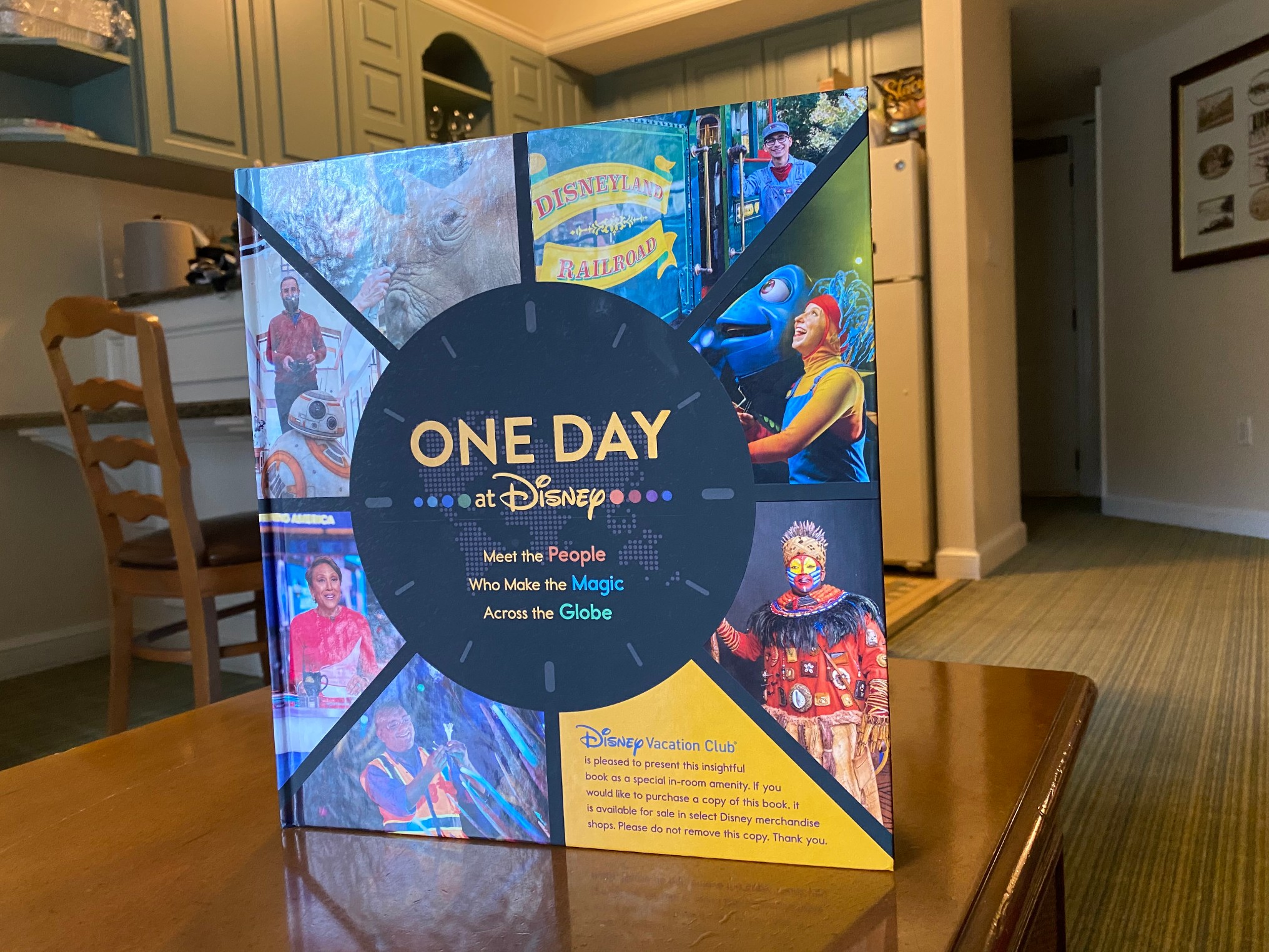 One Day at Disney Book Now Available Inside Disney Vacation Club Villas ...