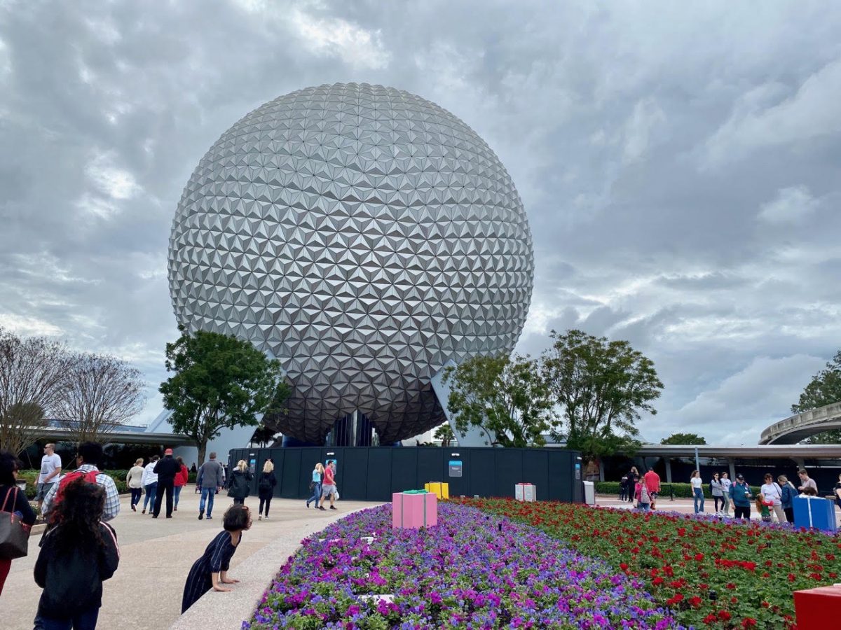 PHOTOS: BIG Changes at Epcot – Wide Open Front Entrance, Art of Disney ...