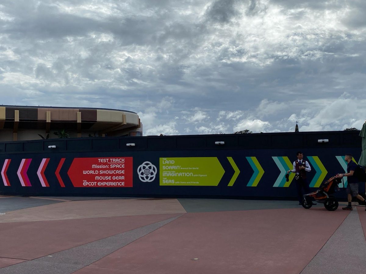 PHOTOS: BIG Changes at Epcot – Wide Open Front Entrance, Art of Disney ...
