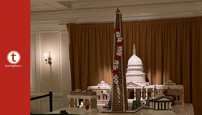 PHOTOS: Impressive Gingerbread Display at Epcot’s American Adventure ...