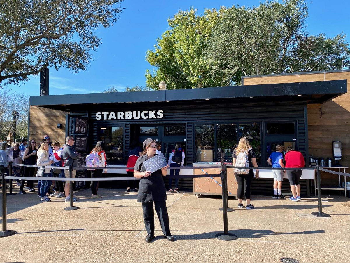 PHOTOS: Epcot Construction Update and Starbucks is Now Open ...