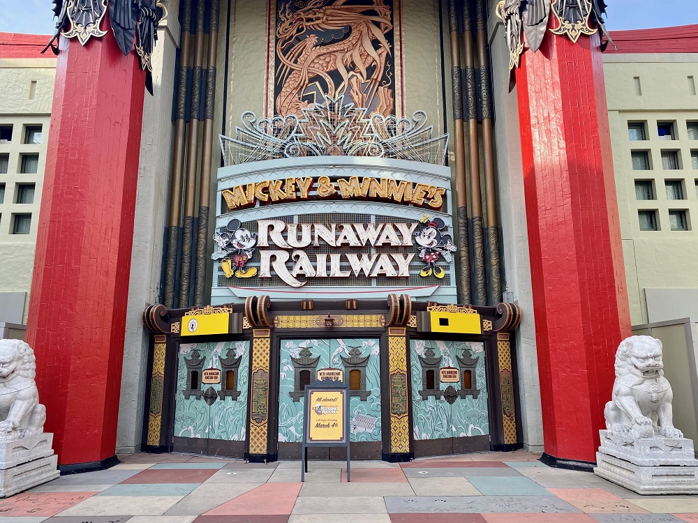 PHOTOS: Mickey and Minnie’s Runaway Railway Sign Installed ...