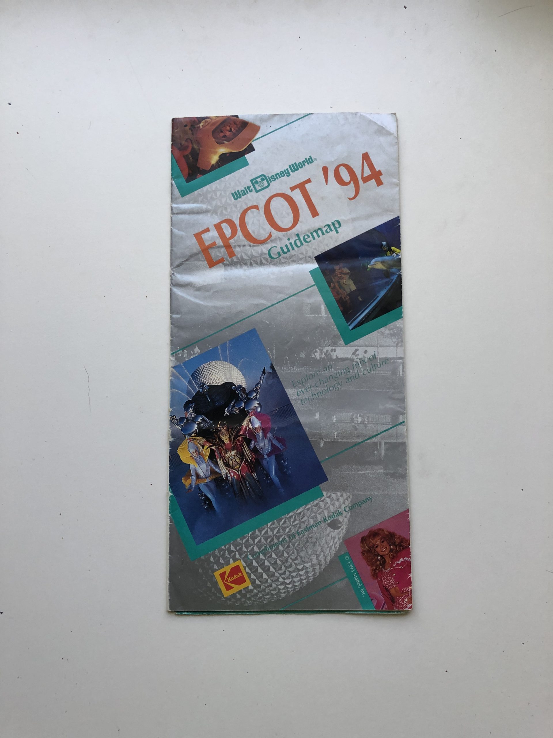 A Look Back at the EPCOT ’94 Guidemap | TouringPlans.com Blog