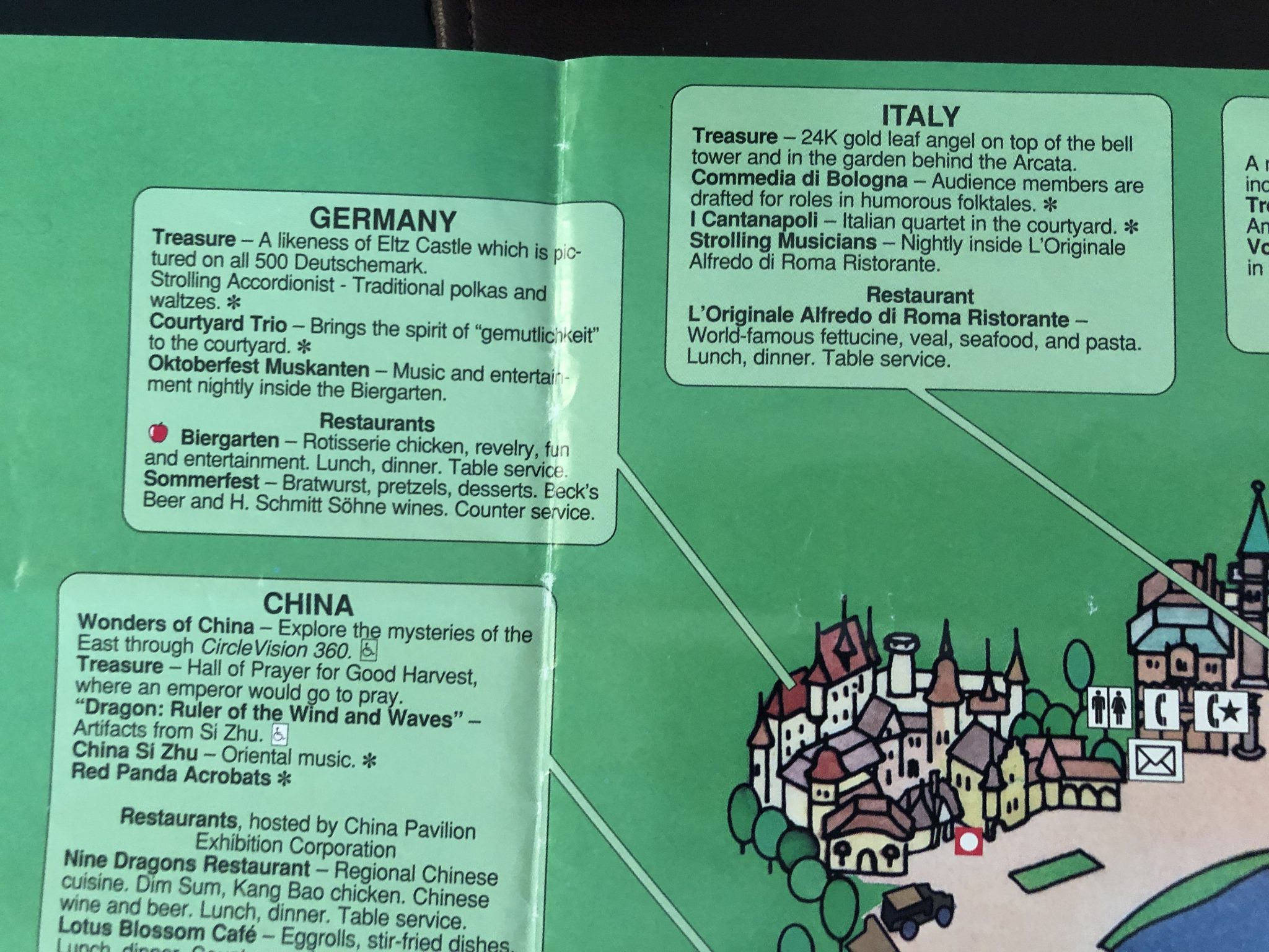 A Look Back at the EPCOT ’94 Guidemap | TouringPlans.com Blog