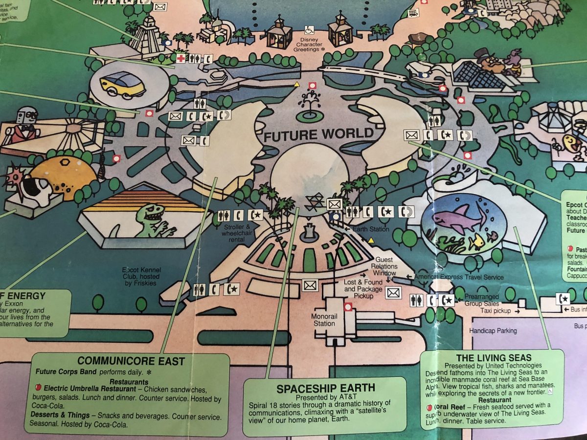 A Look Back at the EPCOT ’94 Guidemap | TouringPlans.com Blog