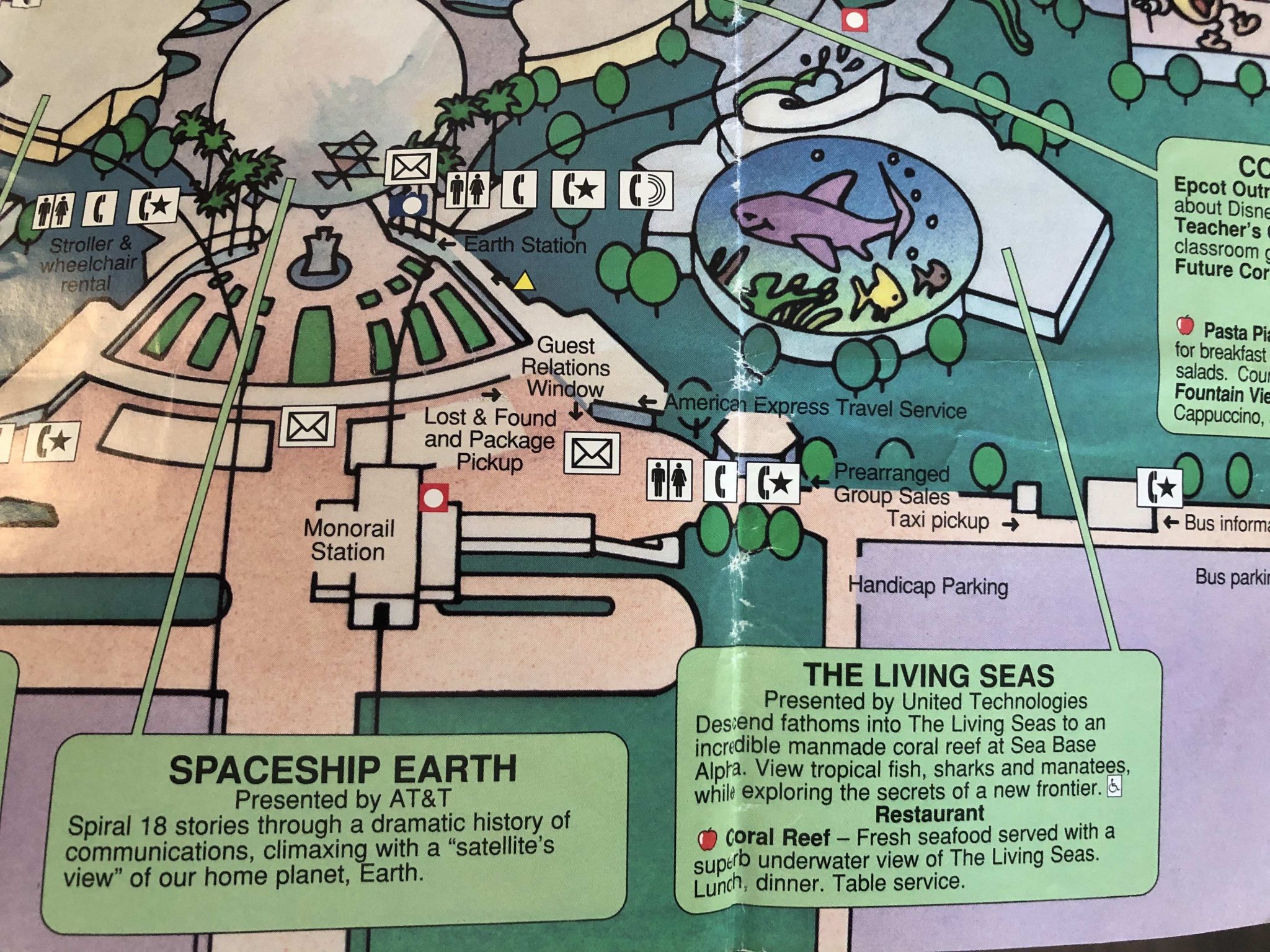 A Look Back at the EPCOT ’94 Guidemap | TouringPlans.com Blog