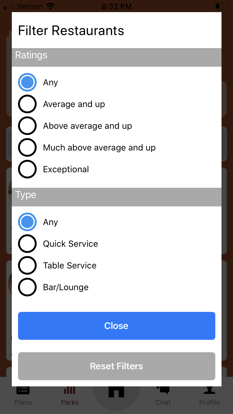 How to Navigate the Lines 2.0 App Dining Page | TouringPlans.com Blog