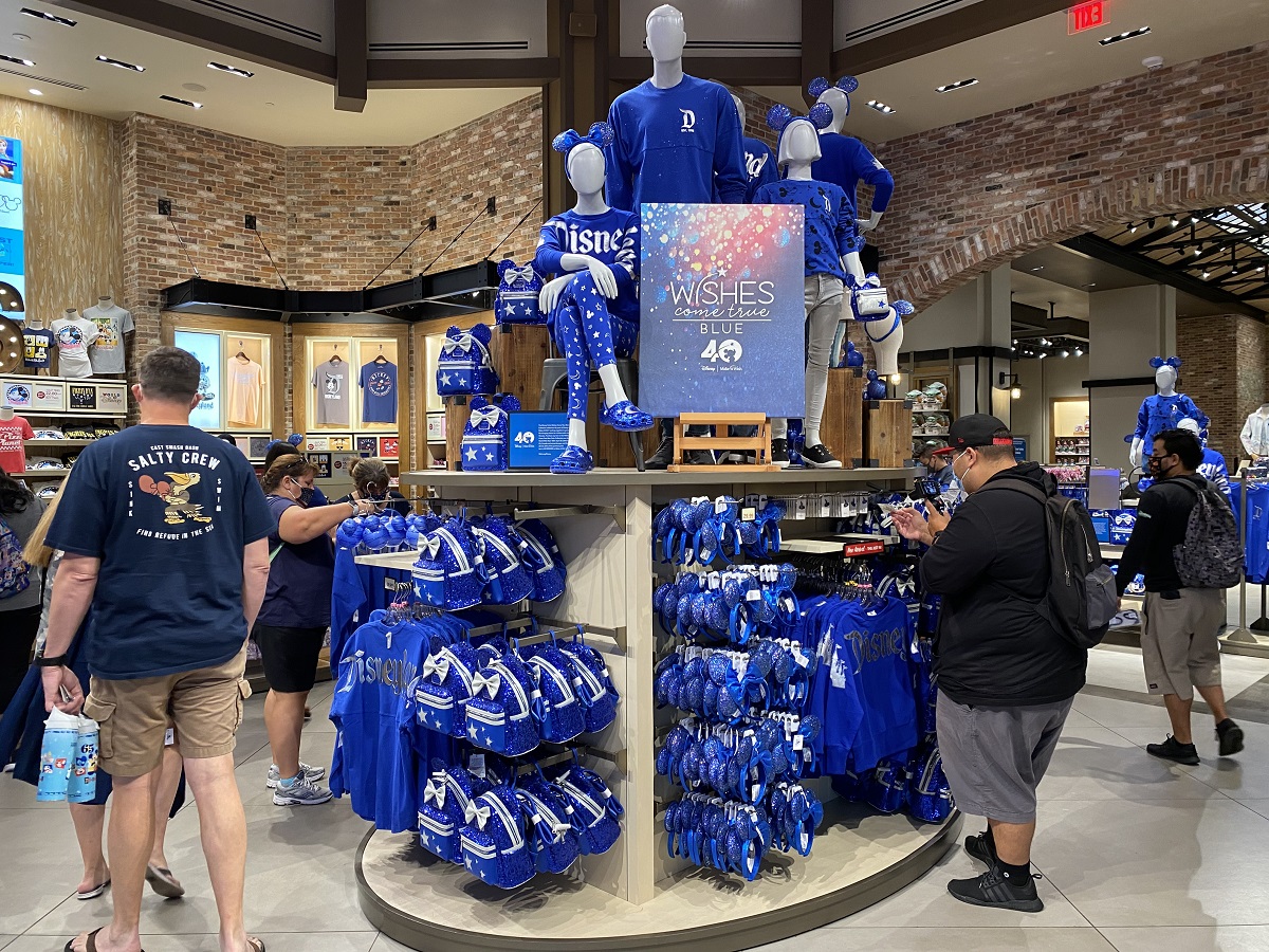 PHOTOS: True Blue Merch Benefiting Make-A-Wish Arrives at Disneyland ...