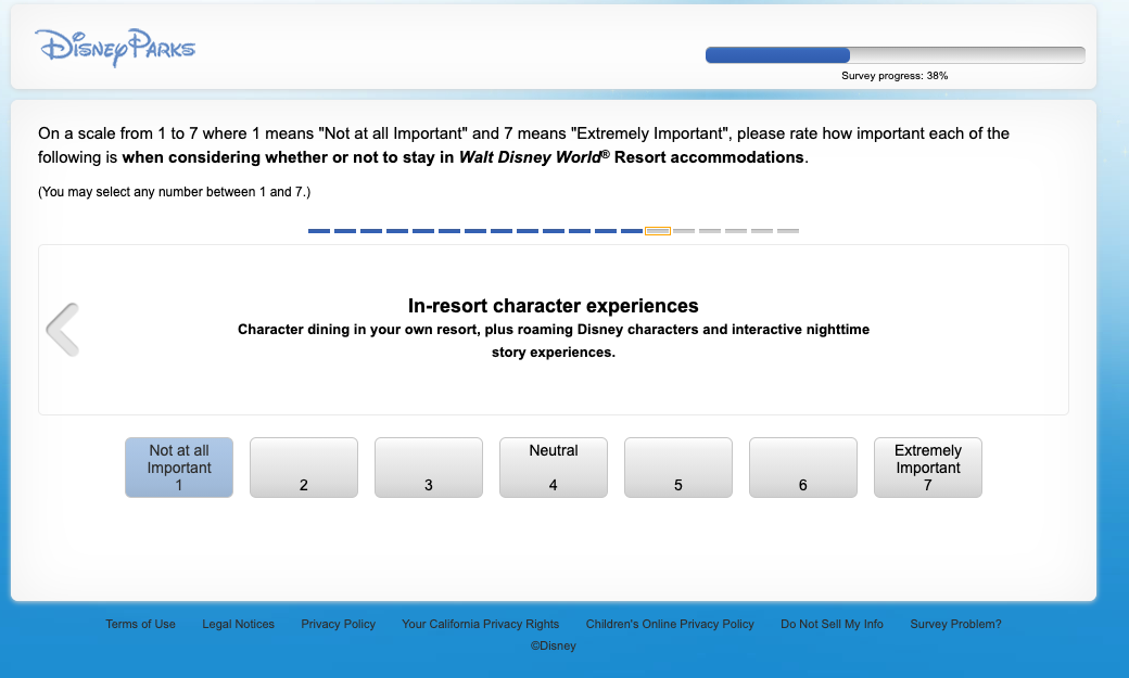 New Disney Survey with Some Unique Options for Future Benefits ...