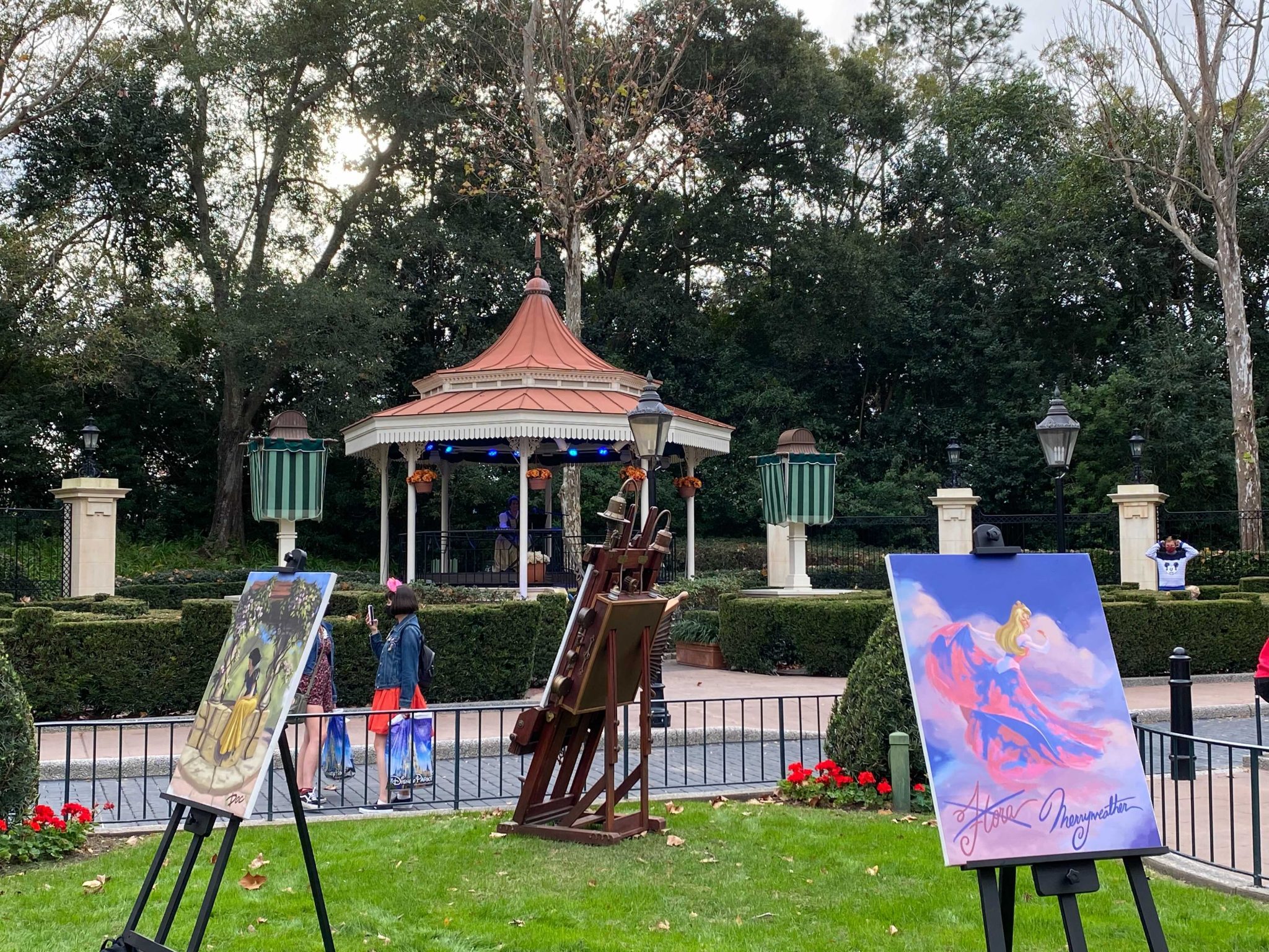 PHOTOS – Disney Character Art Throughout World Showcase for EPCOT ...