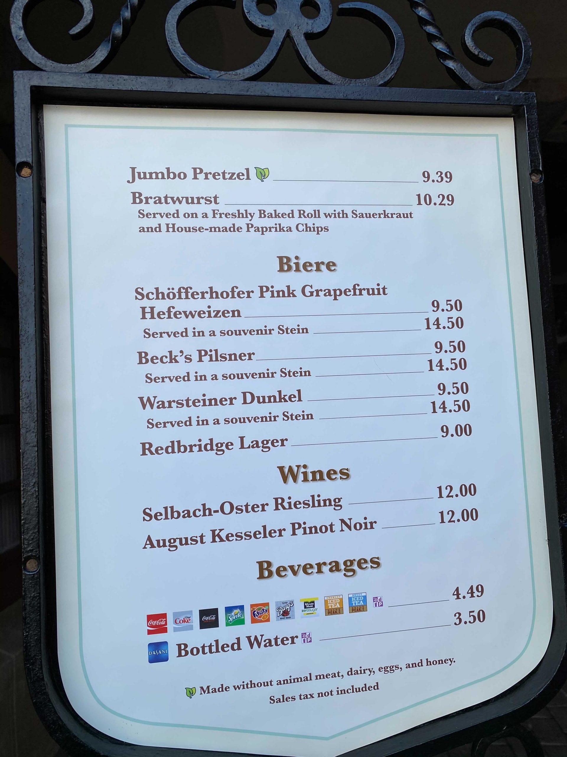 REVIEW – EPCOT’s Sommerfest Has a Reduced Menu, but Retains Two German ...