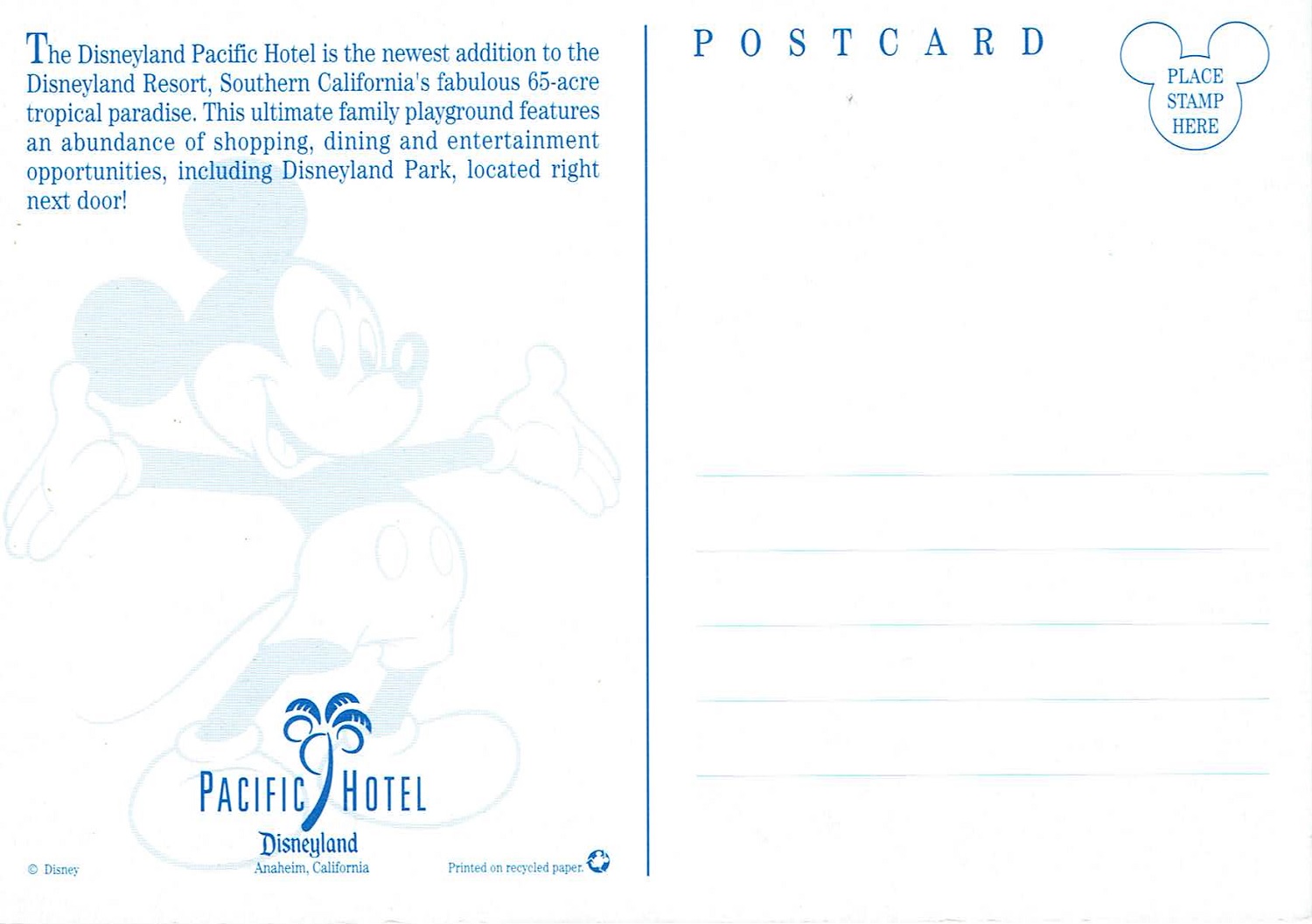 6 Vintage Disney Theme Park Postcards – Part 3 - Disney by Mark