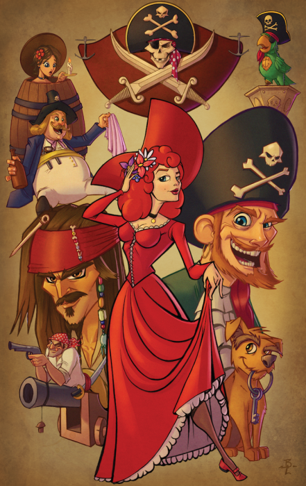 SATURDAY SIX Presents: The Theme Park Artwork of Brian Cooper ...