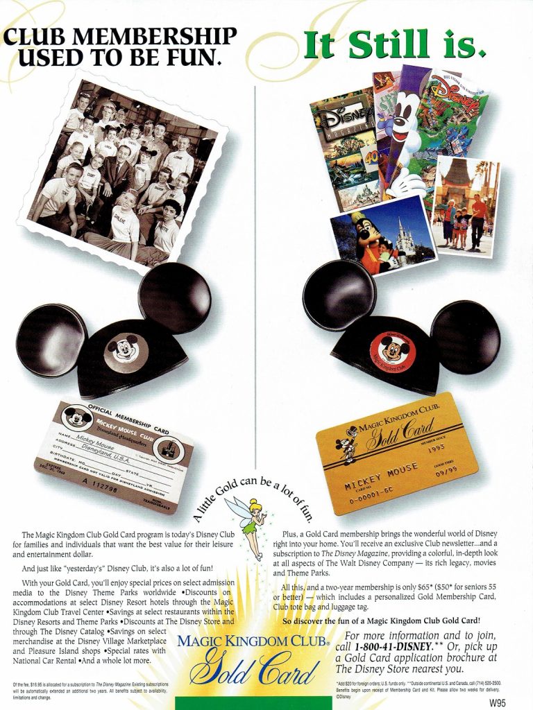 5 Fantastic Vintage Disney Ads From Spring 1996 Disney Magazine ...