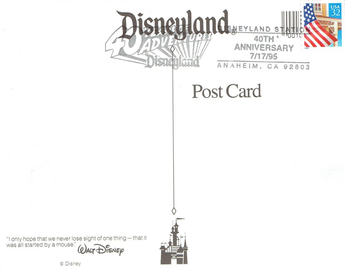 5 Vintage Disney Theme Park Postcards – Part 4 | TouringPlans.com Blog