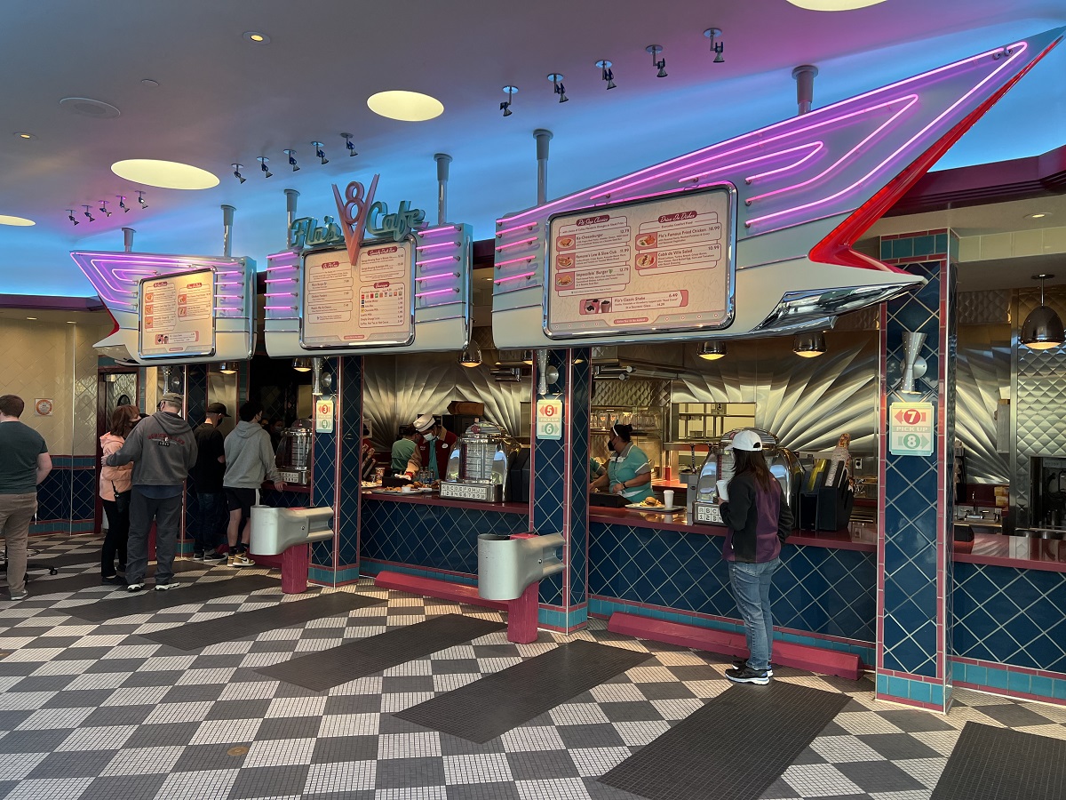 Cars Land Flo’s V8 Cafe Review | TouringPlans.com Blog