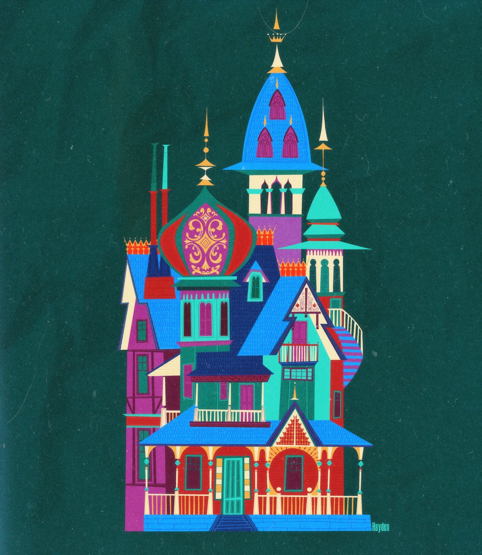 SATURDAY SIX Presents: The Theme Park Artwork of Hayden Evans ...