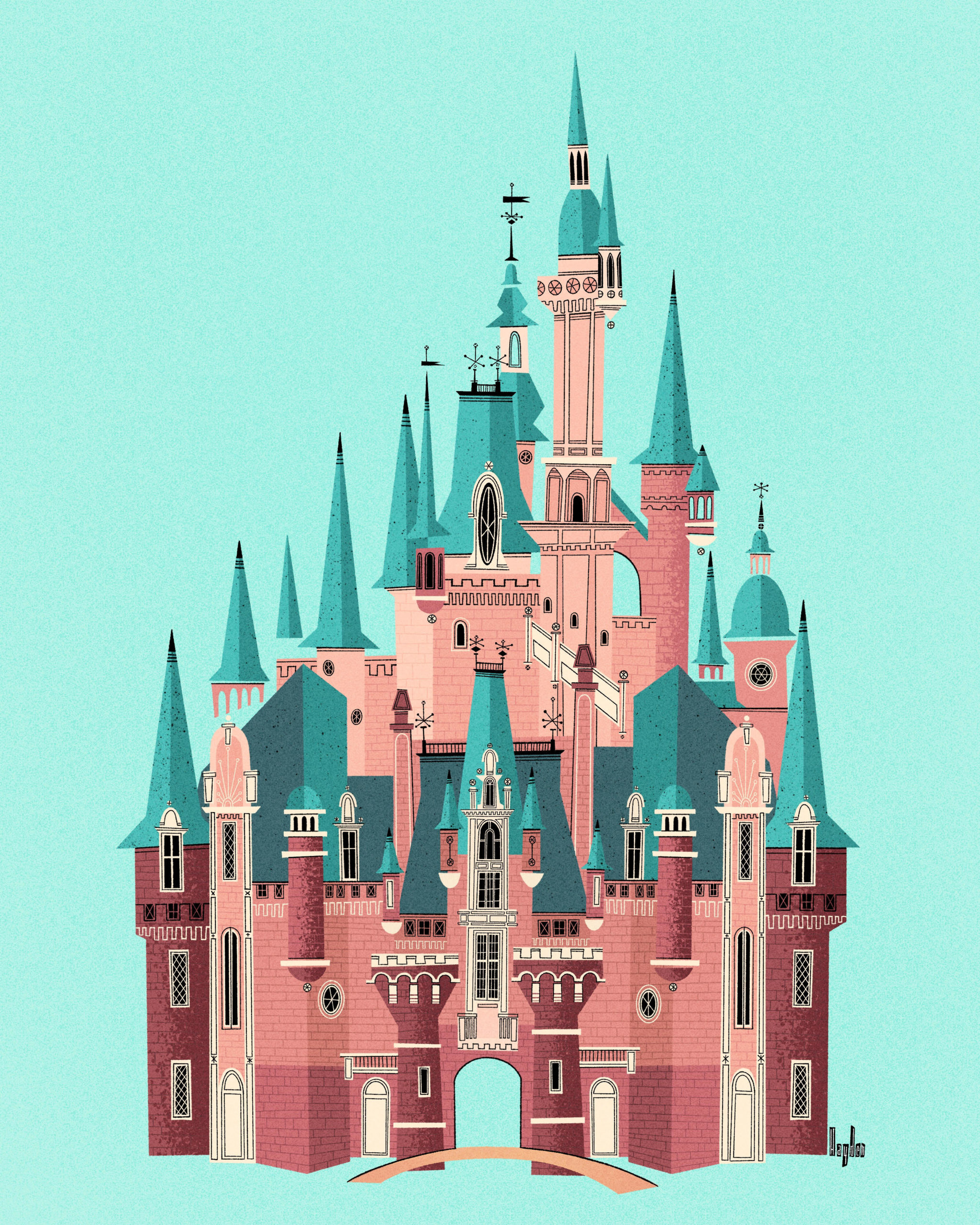 SATURDAY SIX Presents: The Theme Park Artwork of Hayden Evans ...