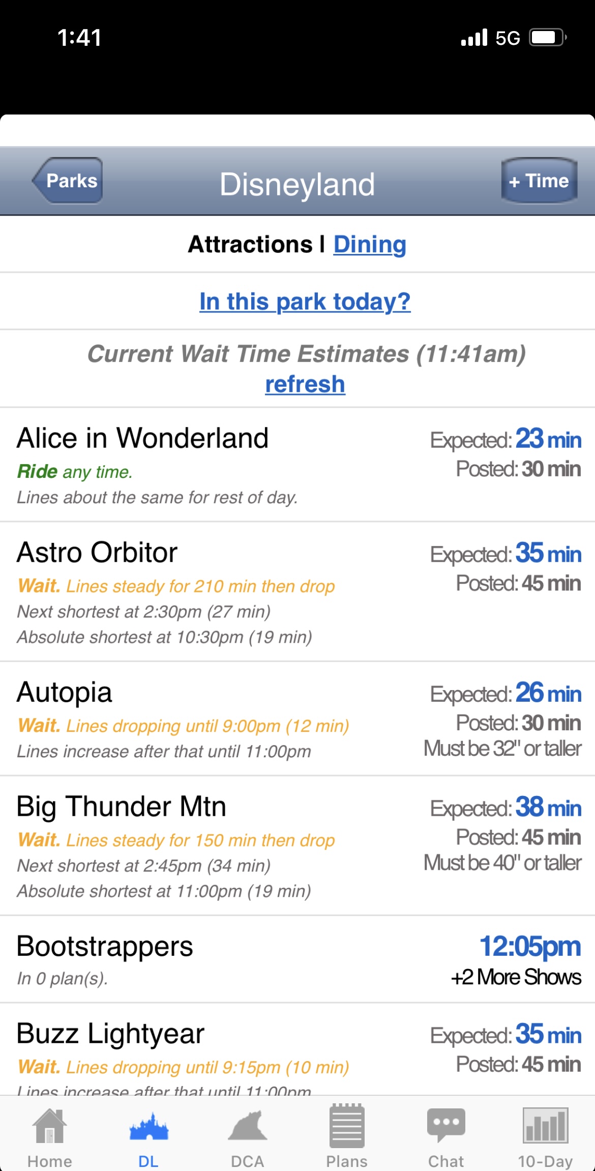 Getting to Know the Disneyland Lines App | TouringPlans.com Blog