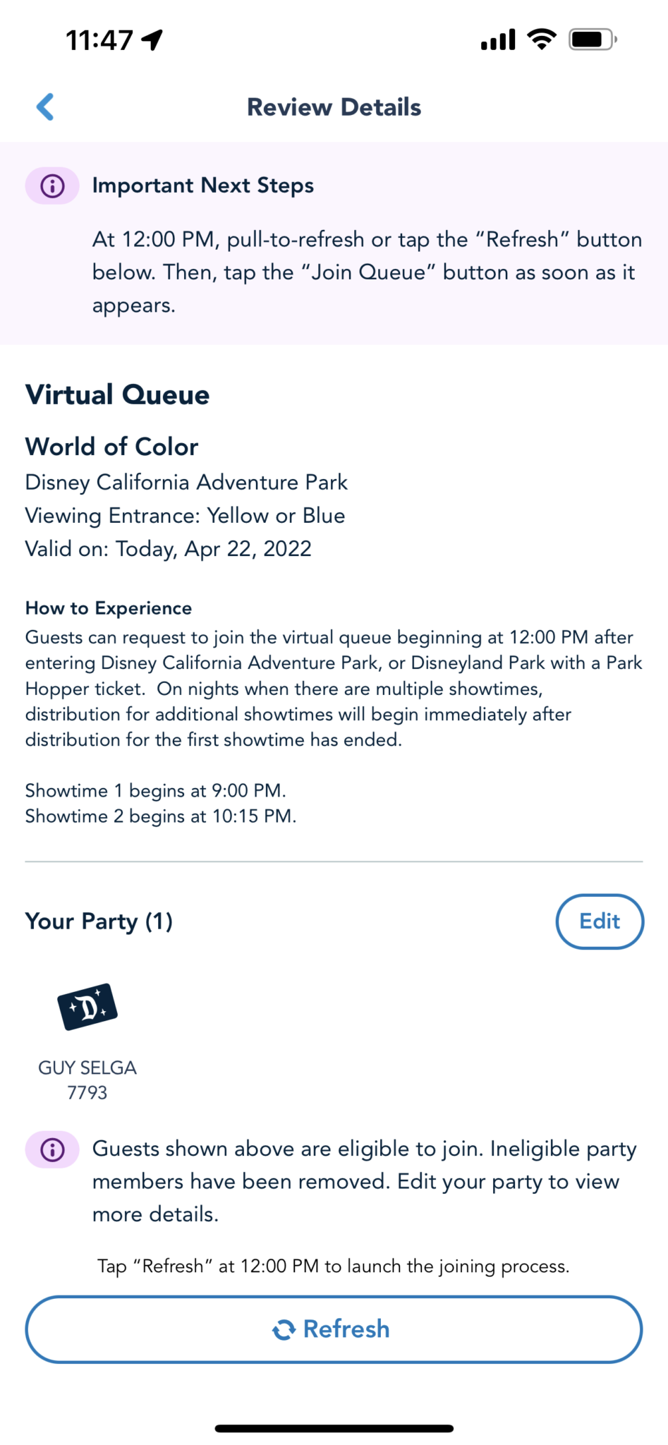 Step-By-Step Guide For How To Get a World of Color Virtual Queue Spot ...