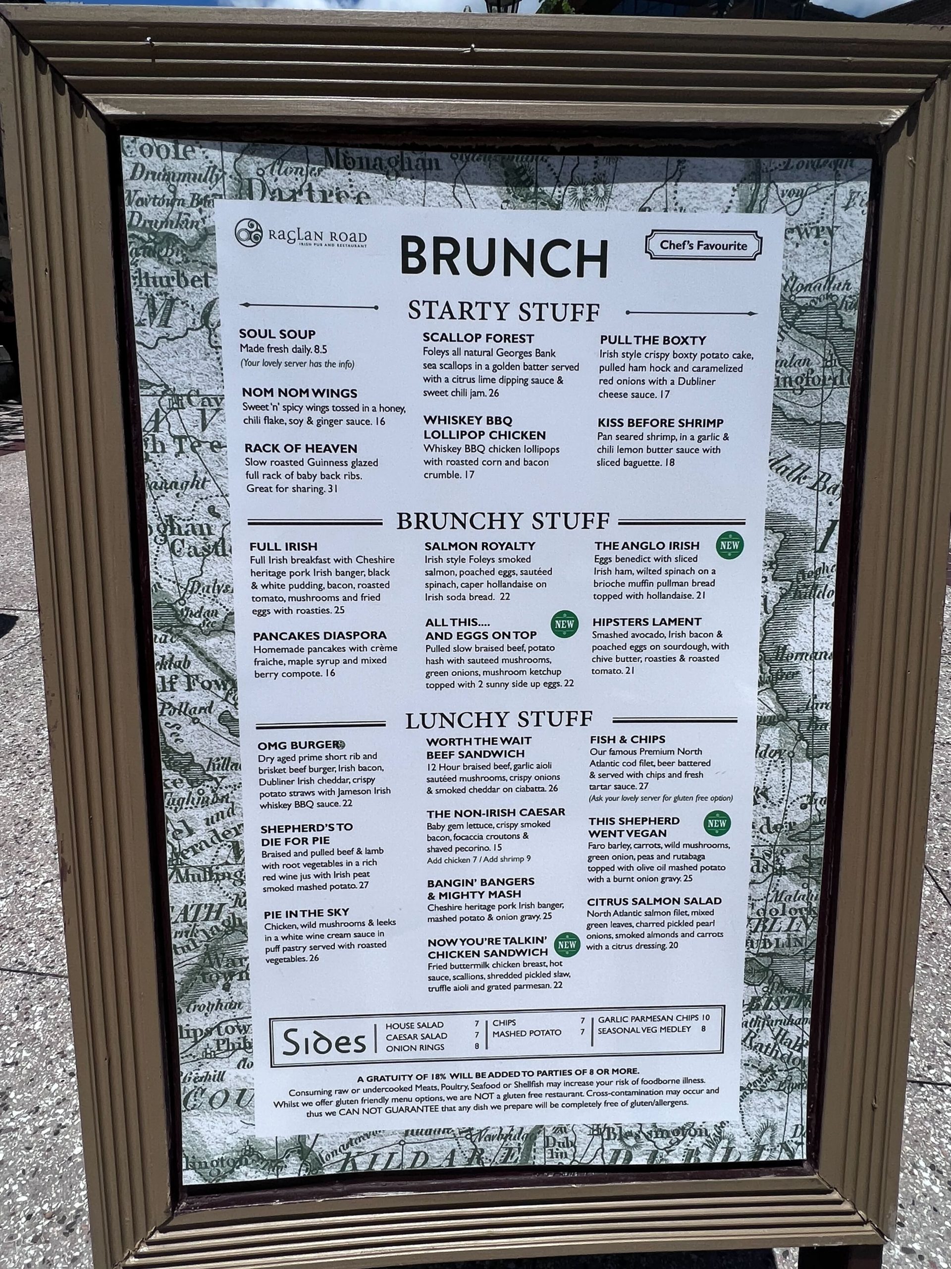 Raglan Road Irish Pub and Restaurant Review: Brunch and Burgers ...