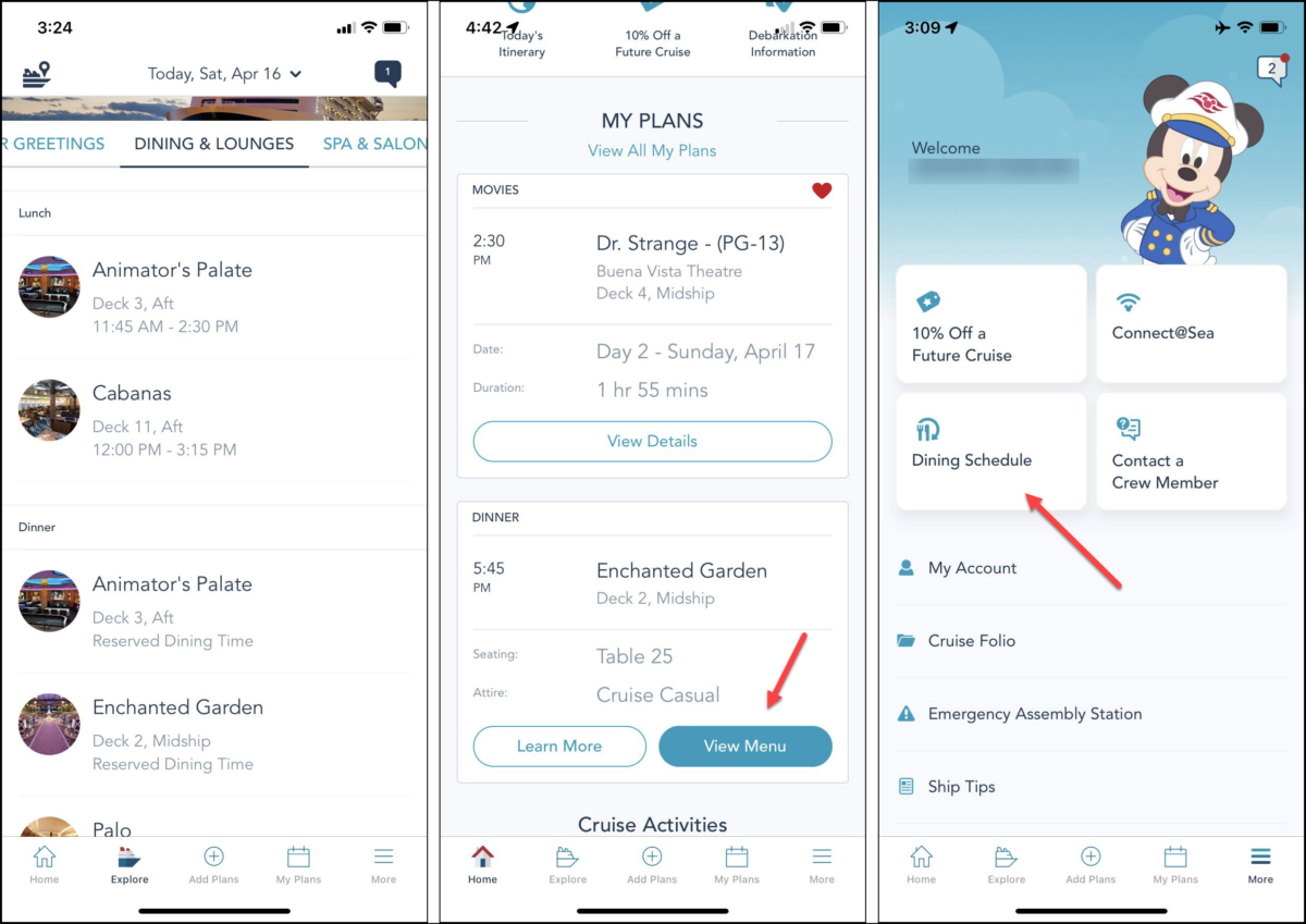 Step-By-Step: How to Use Disney Cruise Line Navigator on Board ...