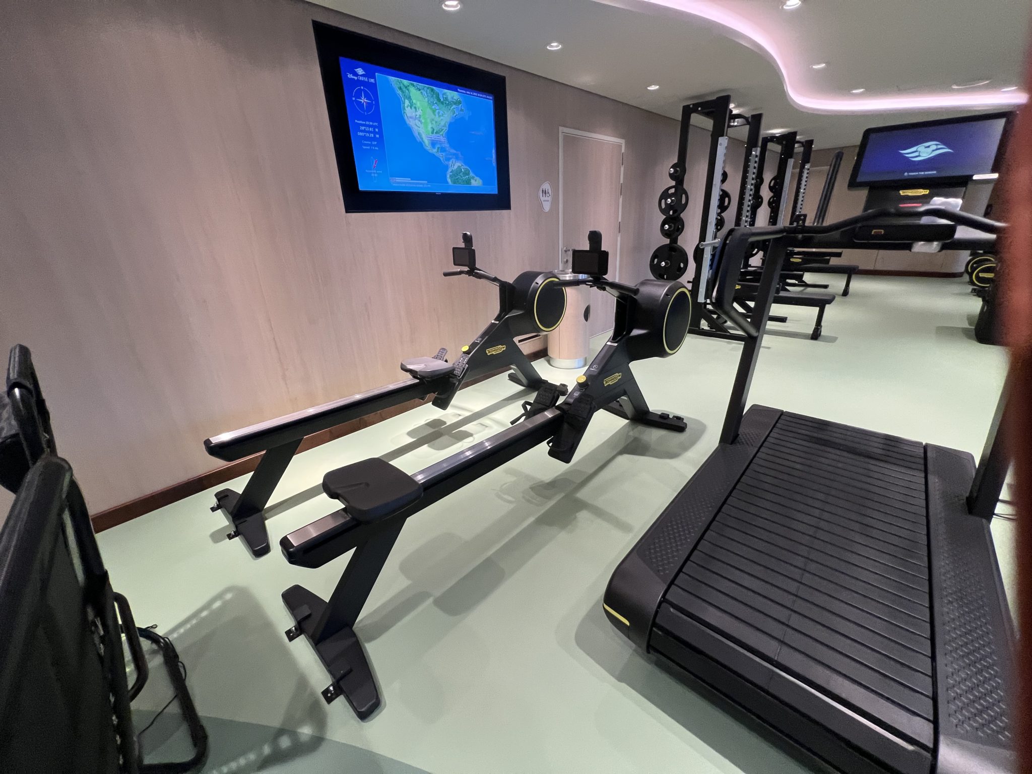 PHOTOS: The Fitness Center on the Disney Wish | TouringPlans.com Blog