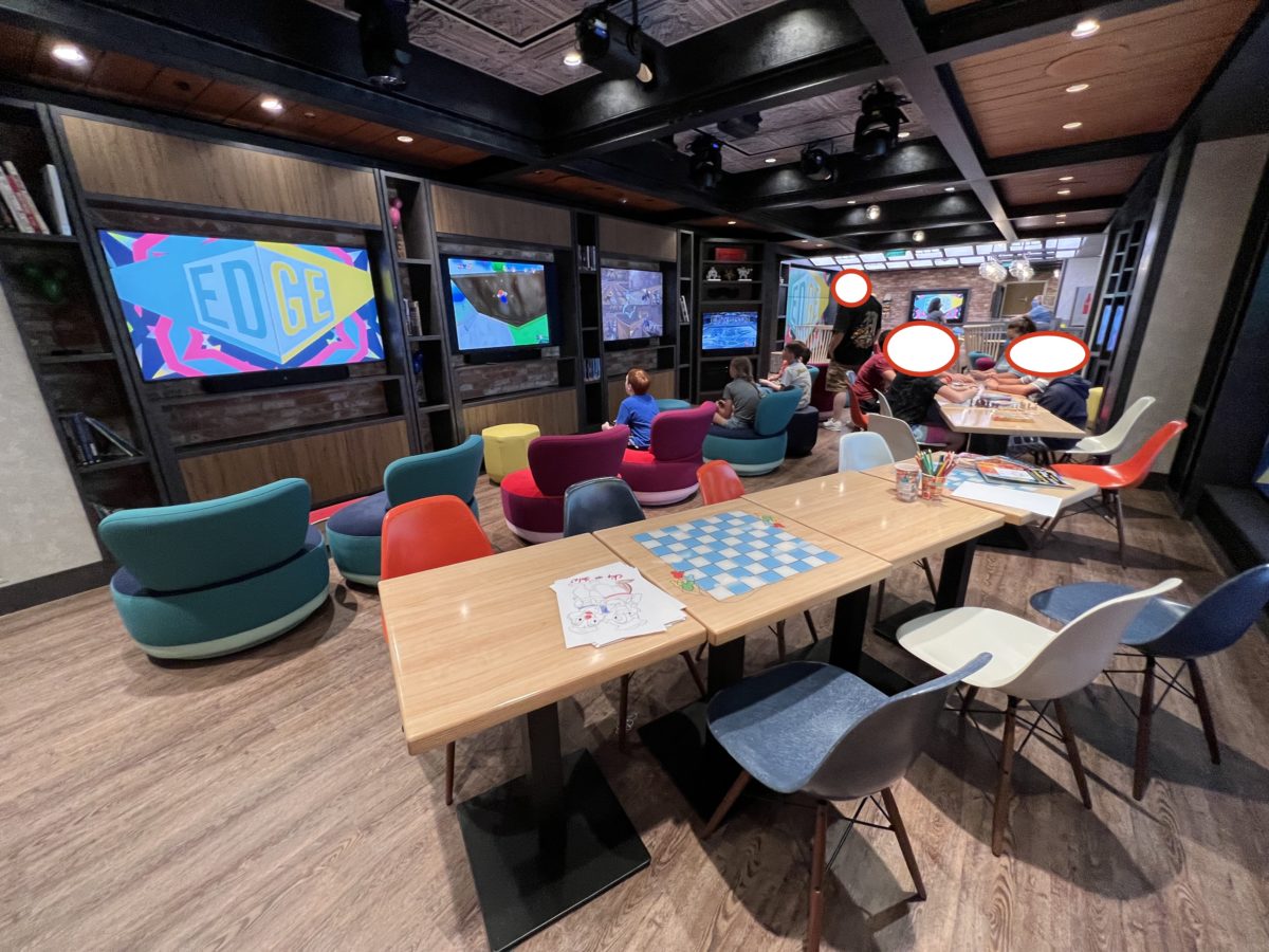 PHOTOS: Edge Tween Club on the Disney Wish | TouringPlans.com Blog