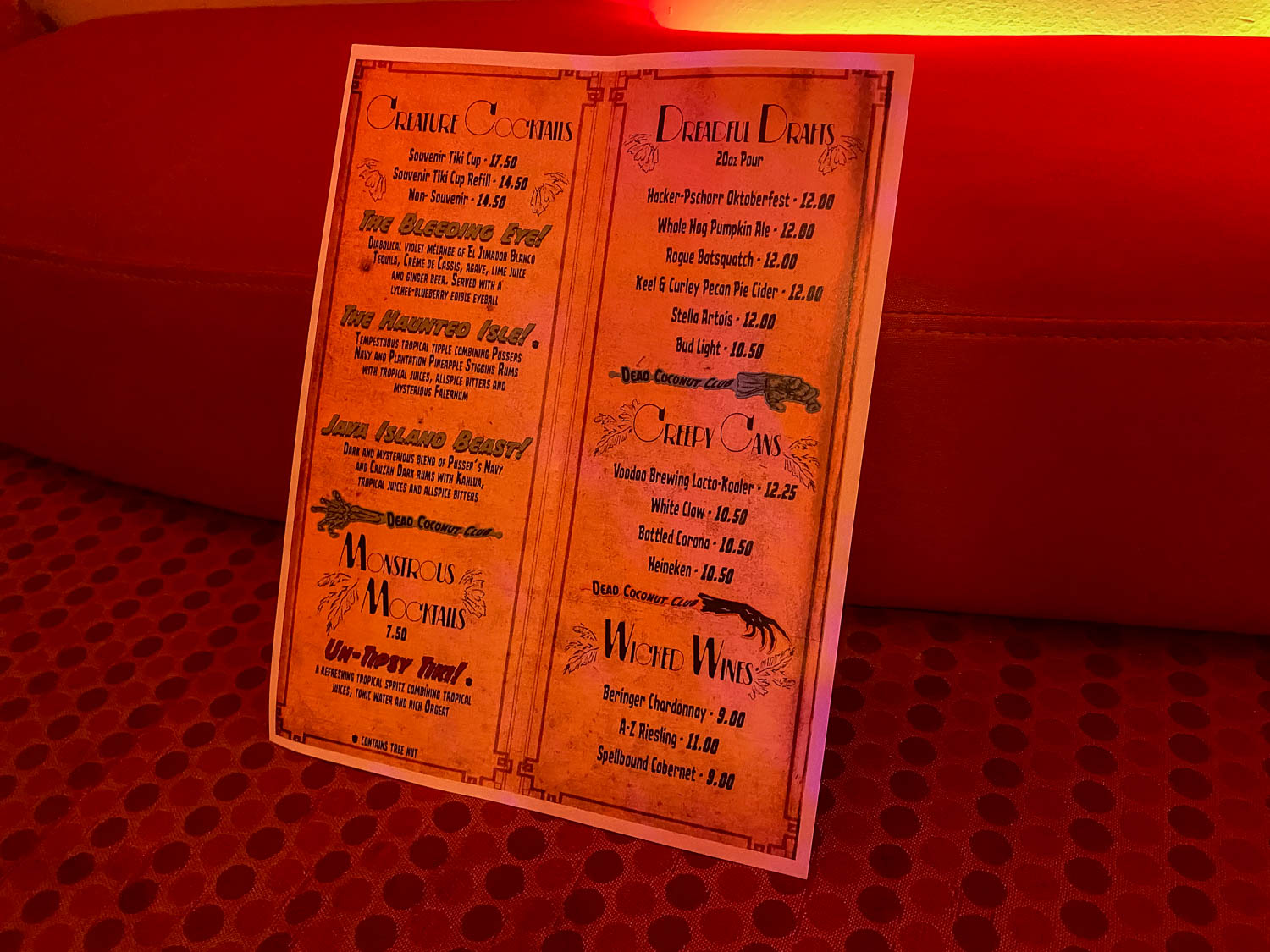 The SATURDAY SIX Checks Out the DEAD COCONUT CLUB at Universal CityWalk ...