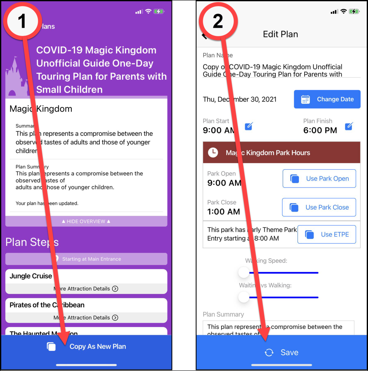 Step-By-Step Guide: Make and Use a Touring Plan in the Lines App ...