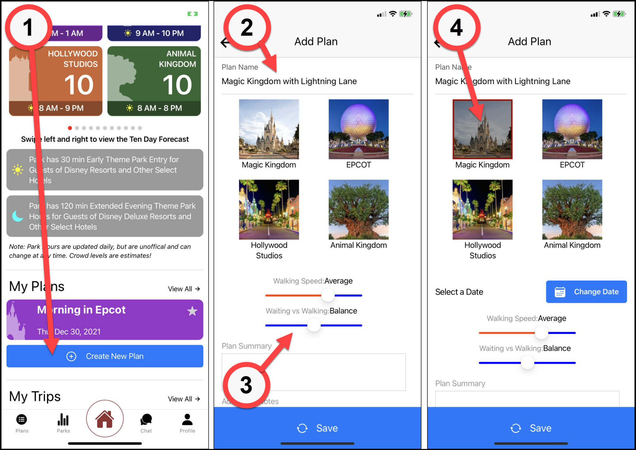 Step-By-Step Guide: Make and Use a Touring Plan in the Lines App ...