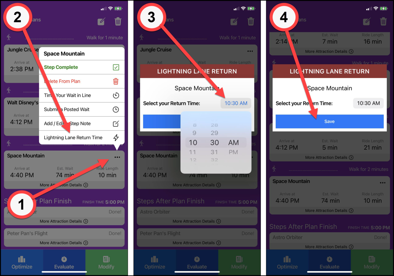 Step-By-Step Guide: Make and Use a Touring Plan in the Lines App ...