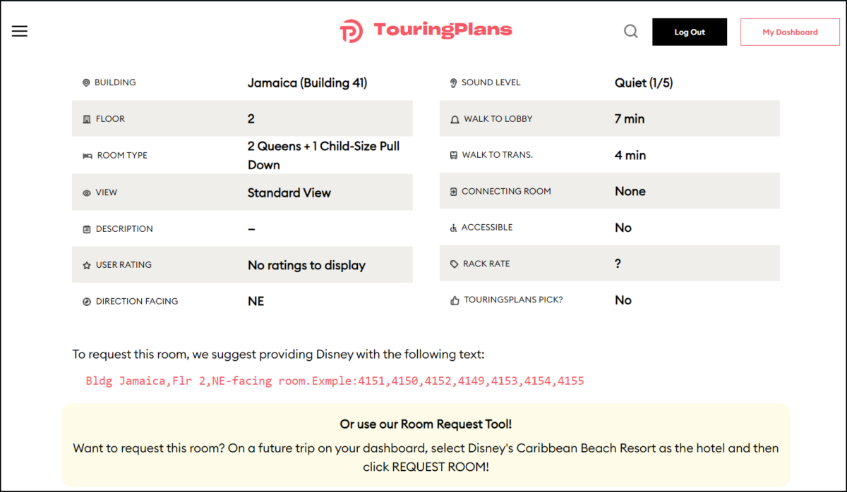Step by Step: How to Use the TouringPlans Room Finder | TouringPlans ...