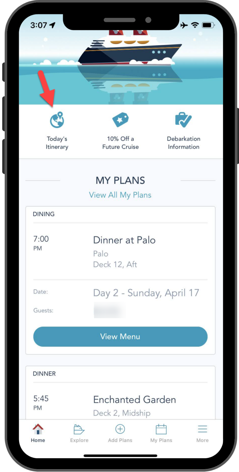 Step-By-Step: How to Use Disney Cruise Line Navigator on Board ...