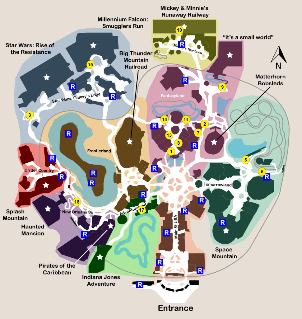 Disneyland Late Arrival Touring Plan for Parents with Small Children ...