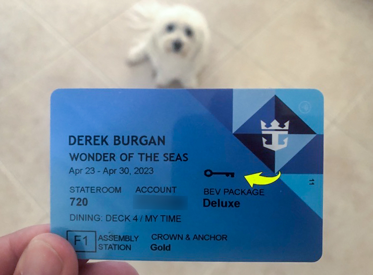 The SATURDAY SIX uses THE KEY on Royal Caribbean’s Wonder of the Seas ...