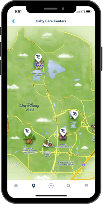 How to Use the Map in the Disney World App | TouringPlans.com Blog